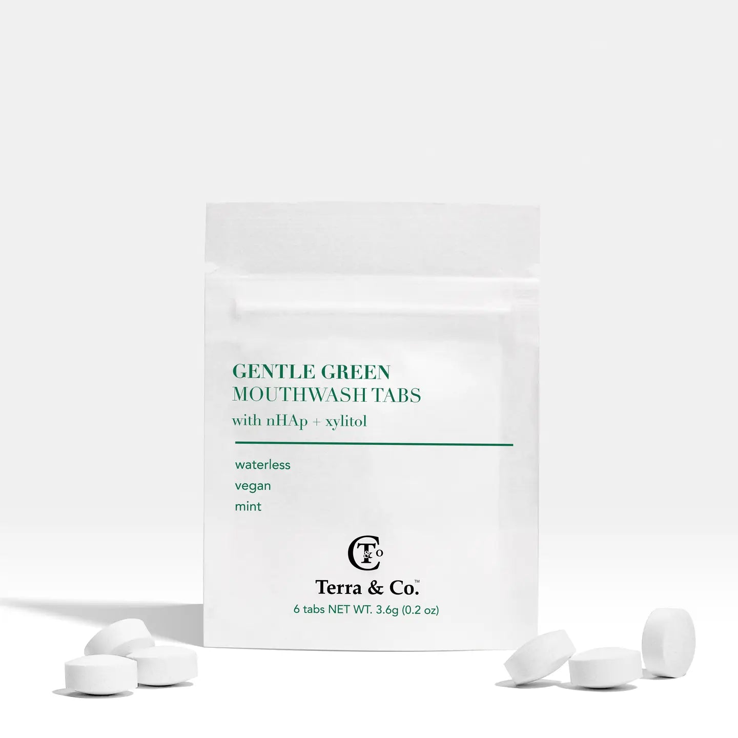 TERRA & CO | gentle green mouthwash tabs